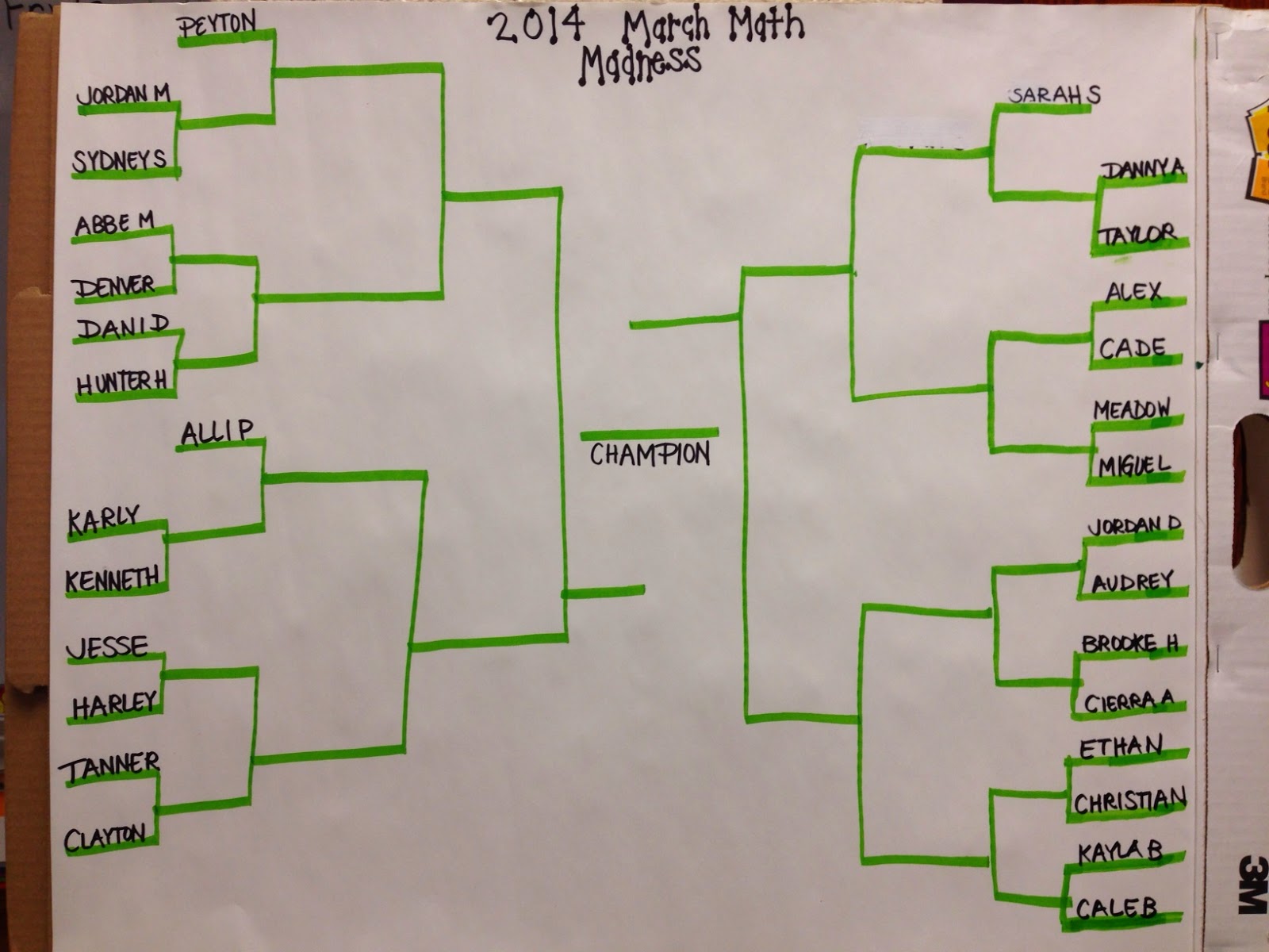 Teachwithheelson: March Math MADNESS