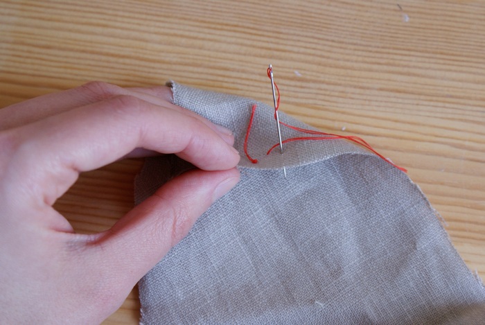 HOW TO: THE HAND SEW KNOT - Francine's Place Blog