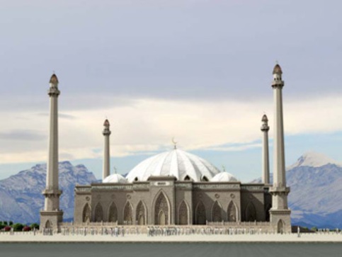 Masjidinfo: (Rencana) Masjid Agung kota Magas, Republik Ingushetia