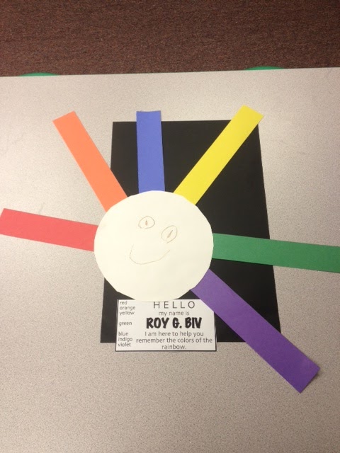 Meet Mr. Roy G. Biv! | Mrs. Hodge's Kids