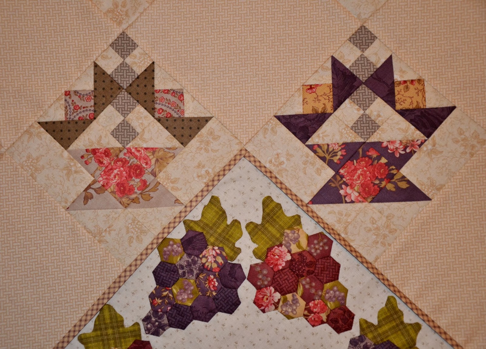 Sew'n Wild Oaks Quilting Blog: I Heard it Through the Grape Vine
