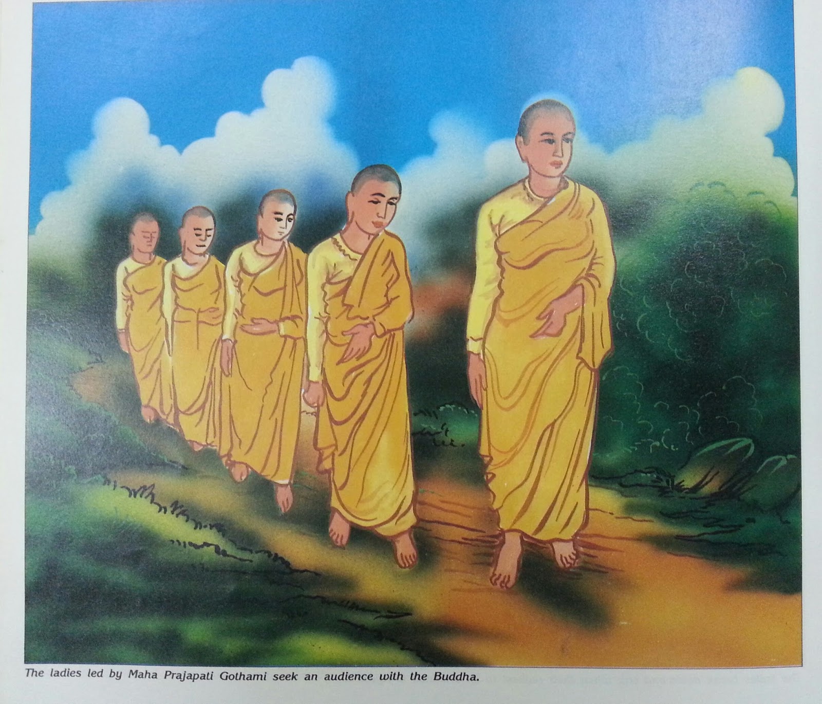 SADHAHAM GANGULA- DHAMMA STREAM.: THE SUCCESS OF THE BHIKKHUNI ORDER ...