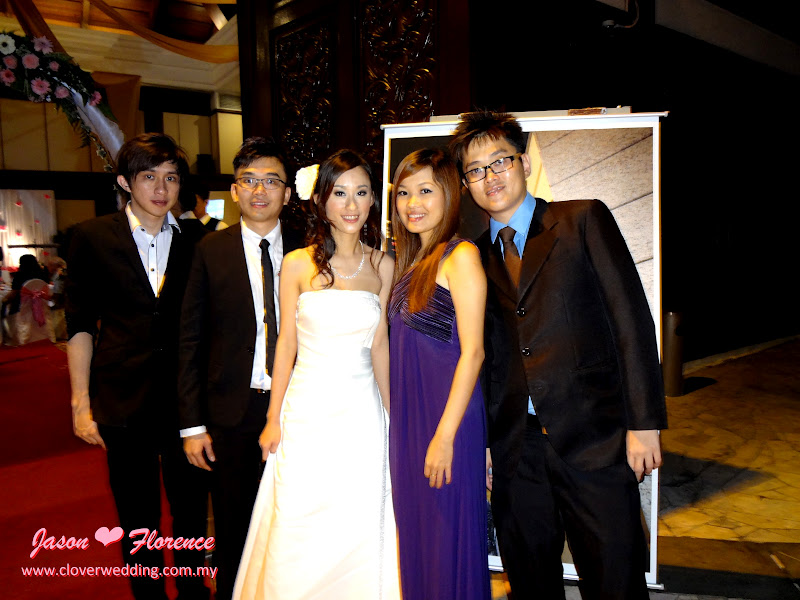 Clover Wedding: Jason Kow & Florence's wedding dinner @ Pulai Spring ...