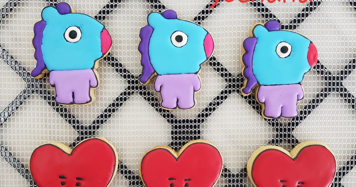 Yochana's Cake Delight! : BT21 Cookies