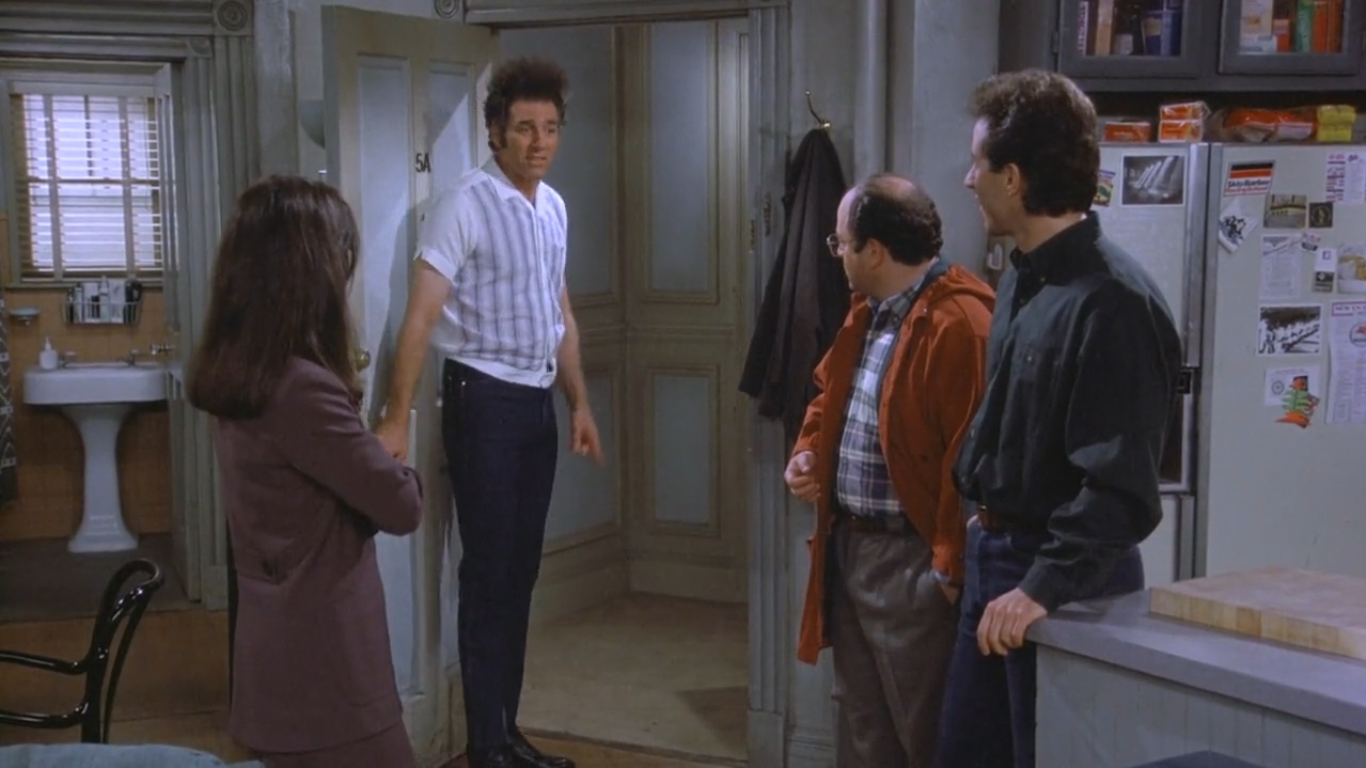 smoothly polished: Stylish Moments in Television: Cosmo Kramer