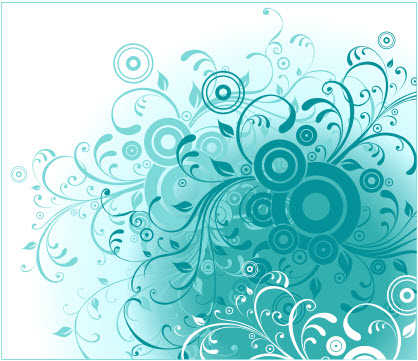 Froral Background - Free Download CDR | Belajar CorelDRAW