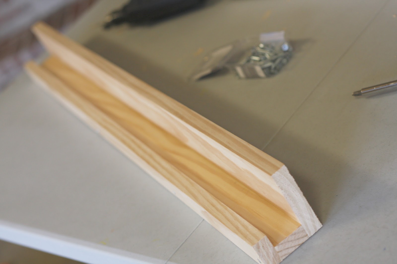 DIY ledges - Simply Organized