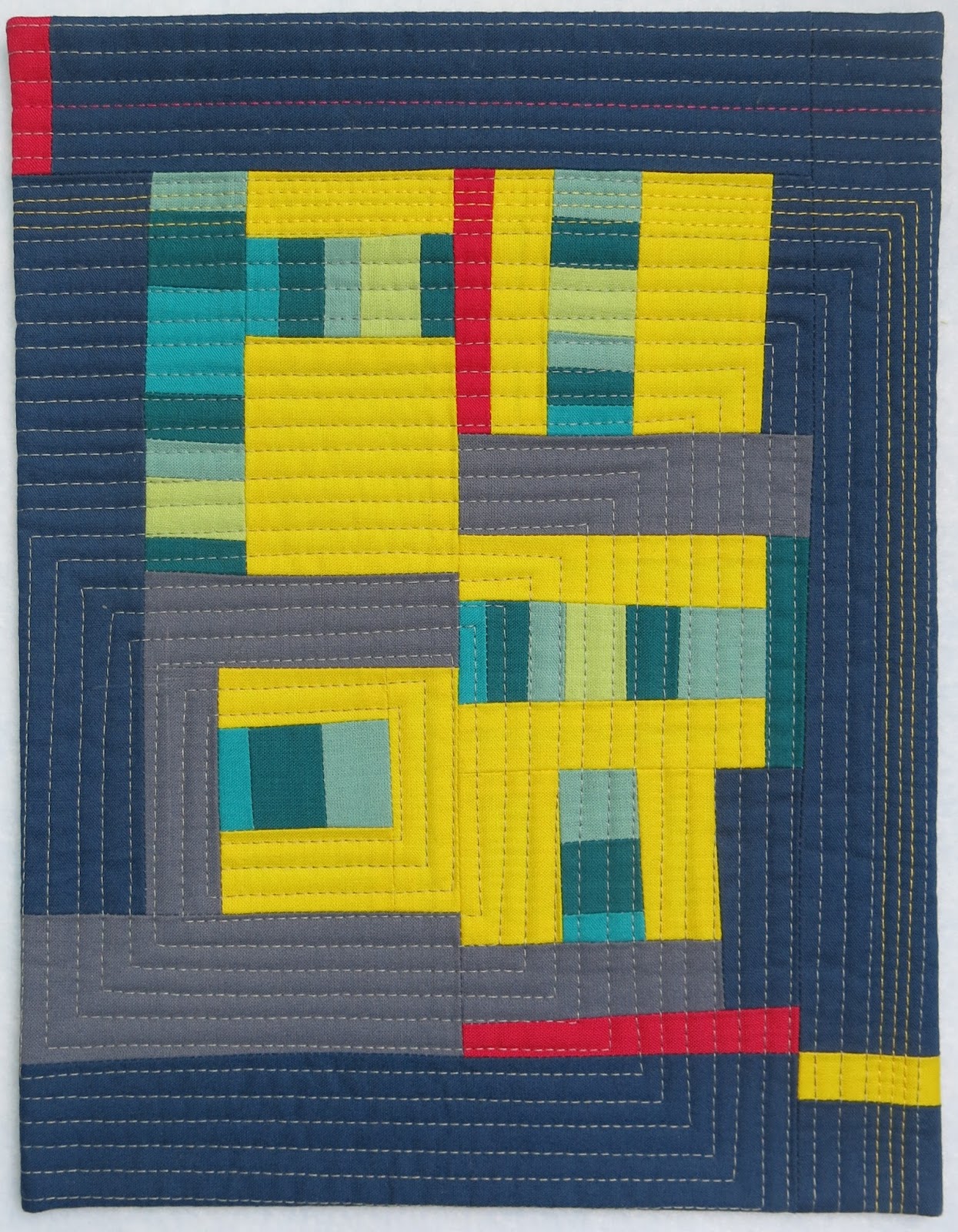 Luna Lovequilts: Citrus mini quilt