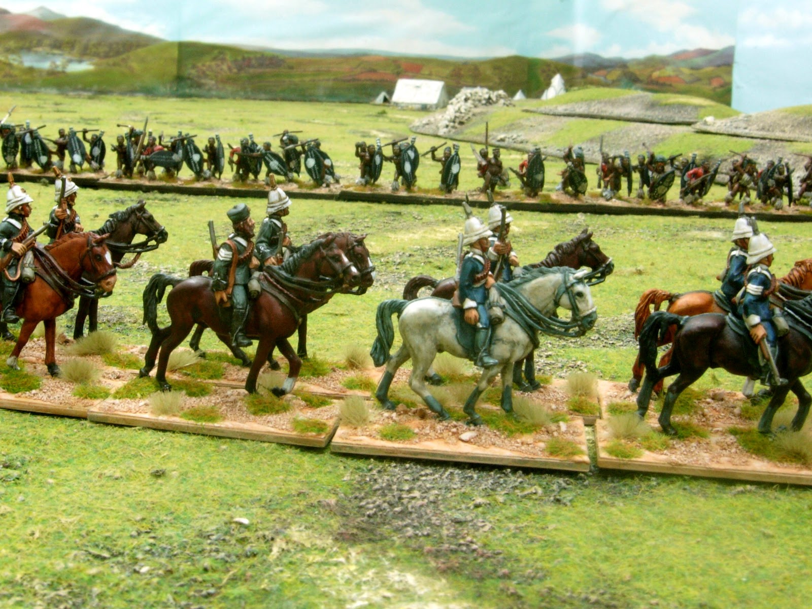 Wargaming with Silver Whistle: ZULU WAR Natal Mounted Police and Carbineers
