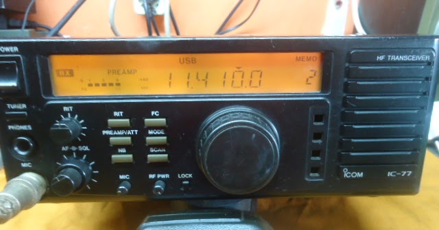 OBIN RADIO: icom ic77 sold out
