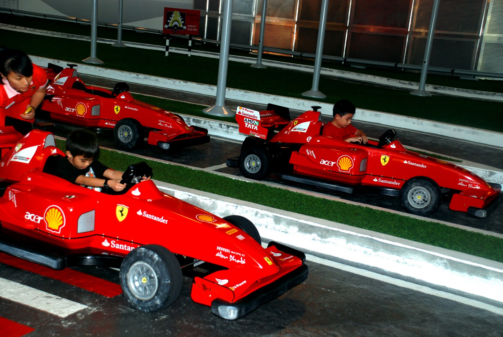 Life's journey in words: Awesome speed and thrills at Ferrari World ...