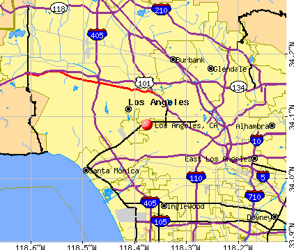 Map of Los Angeles