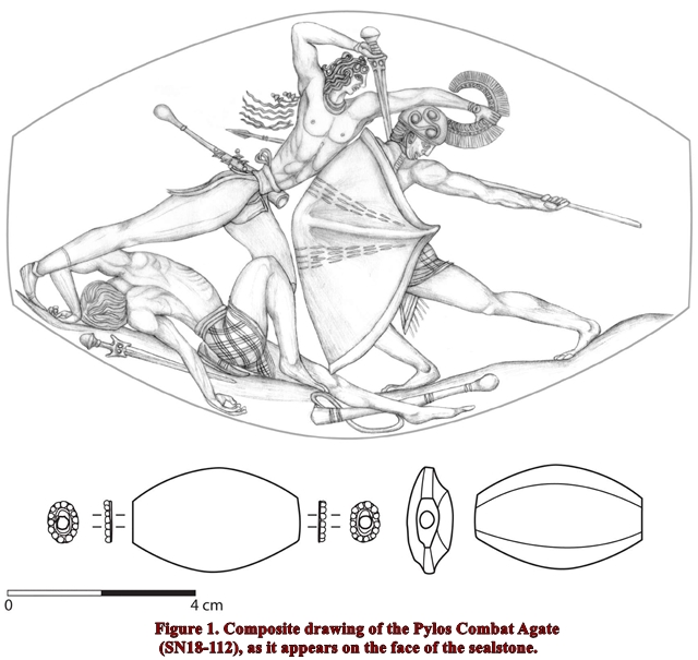 Αριστομένης ο Μεσσήνιος: The Combat Agate from the Grave of the Griffin ...