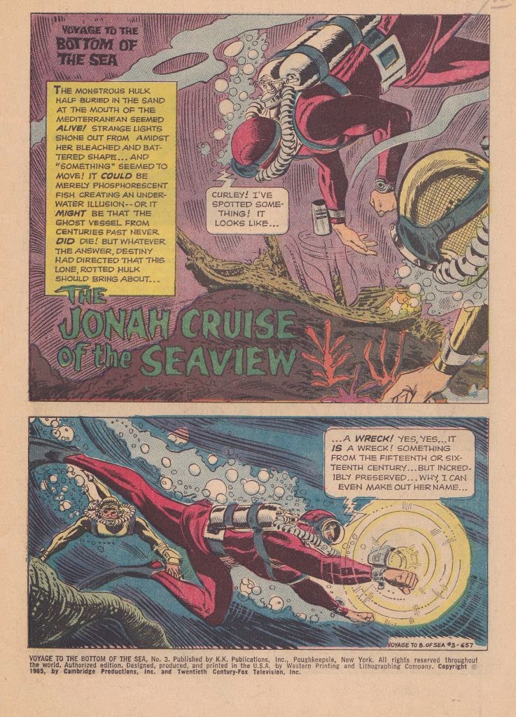 BEACH BUM COMICS : VITAL AND DANGEROUS MISSIONS OF THE SEAVIEW IN ...