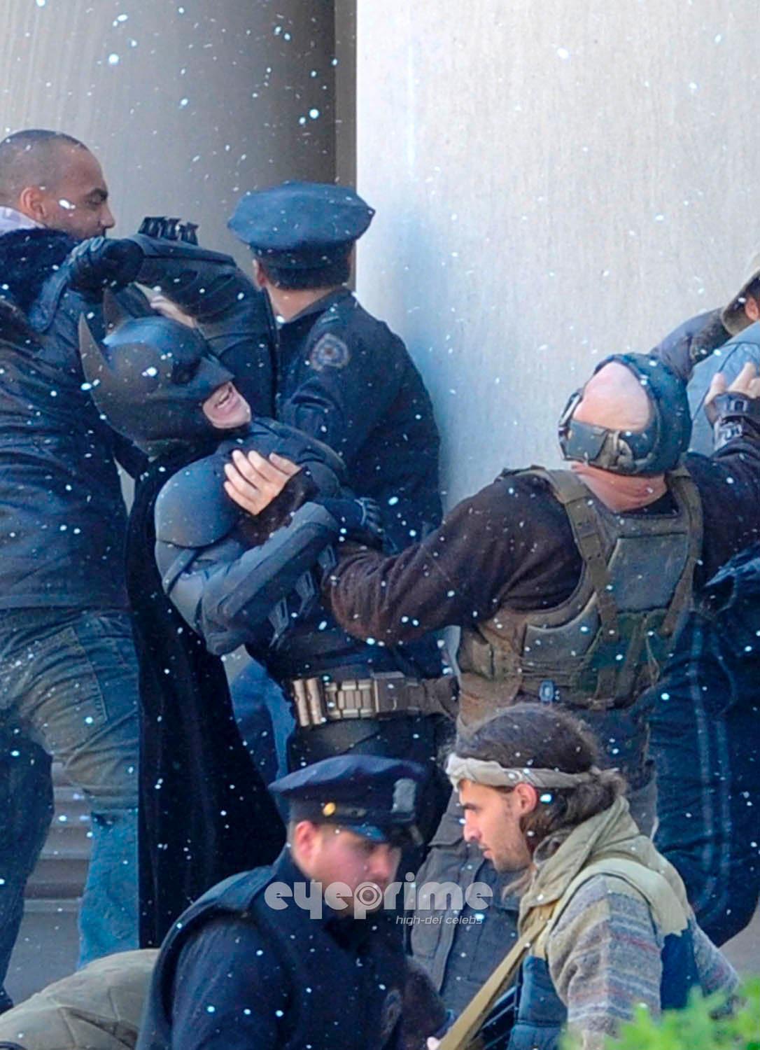 Filme fantastice: Imagini din noul 'Dark Knight Rises': Batman se bate ...