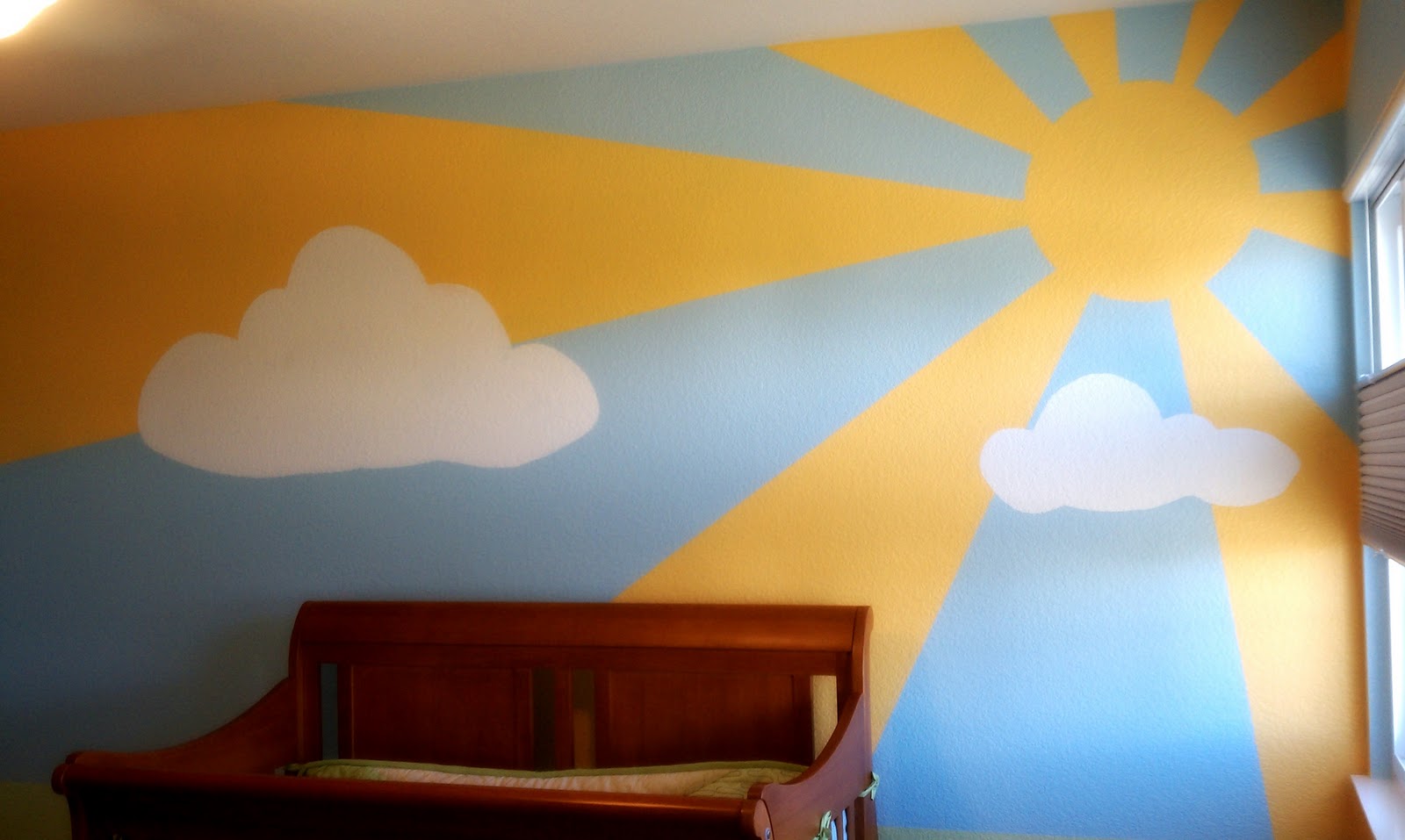 Modern Sun Mural | Sabot Studio