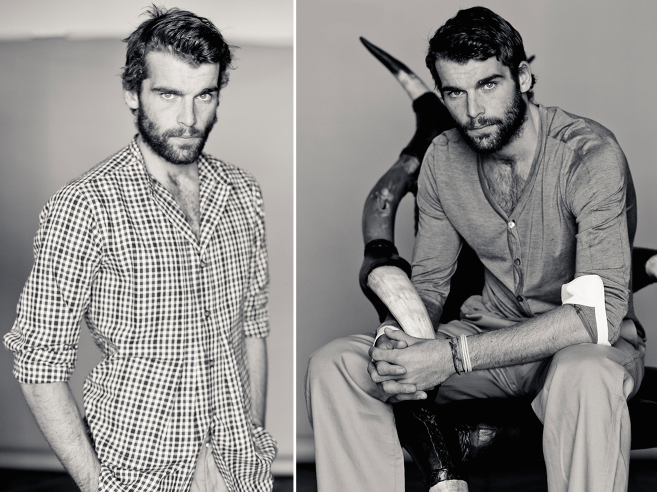 my new plaid pants: Gratuitous Stanley Weber