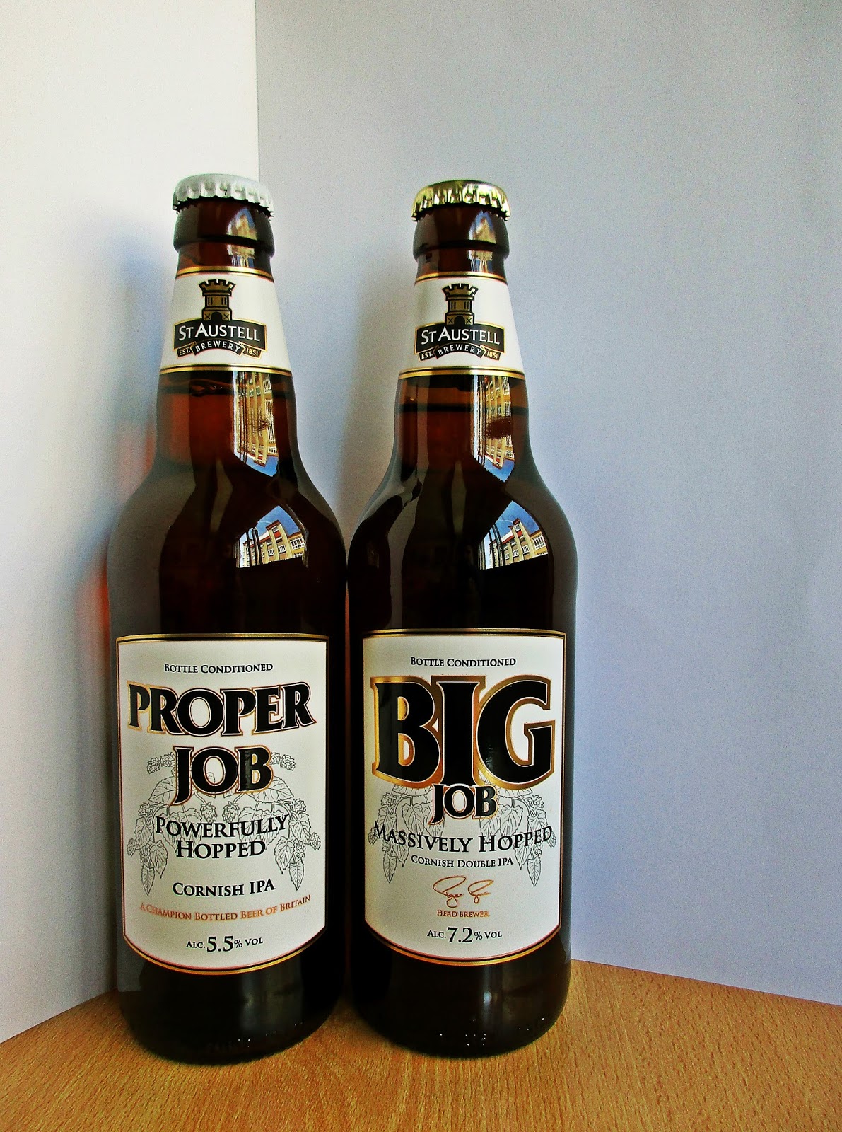 Cervecívoros: St Austell Proper Job y Big Job, familia de IPAs