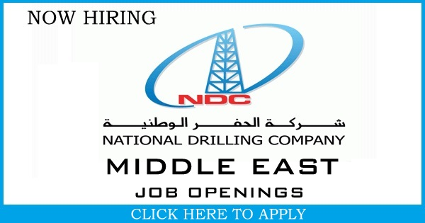 NATIONAL DRILLING COMPANY CAREERS - Gulf Job Vacancies