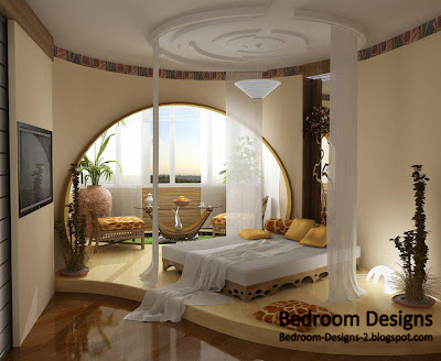 3 bedroom ceiling designs with round ceiling curtains