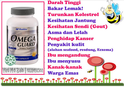 Care For Healthy: OMEGA GUARD SHAKLEE : Untuk Siapa??