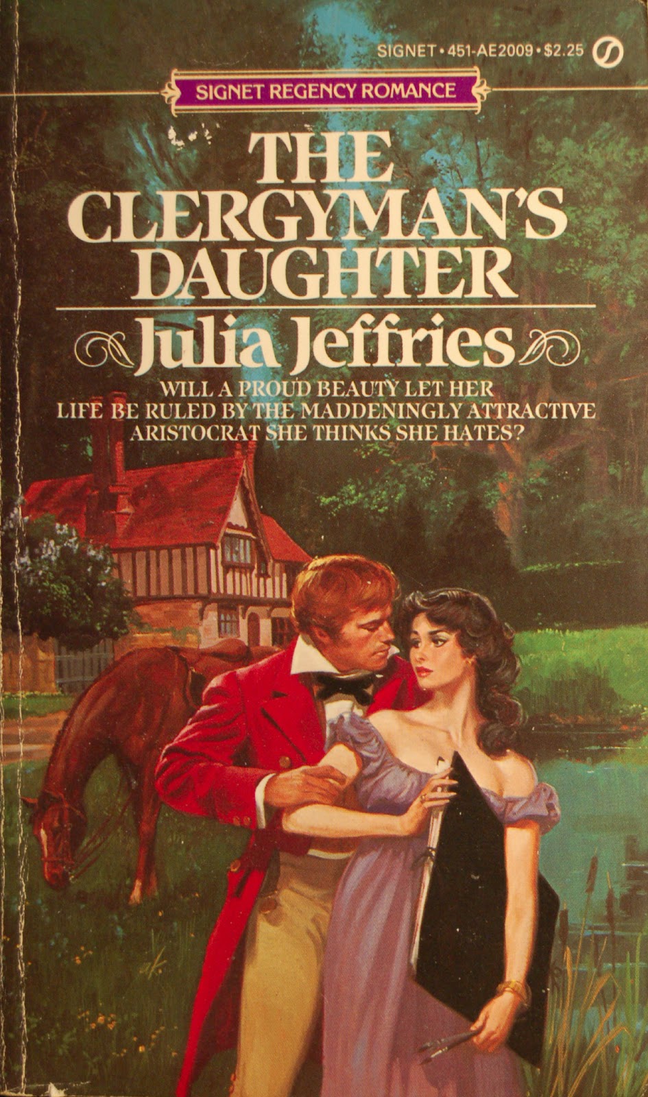 Allan Kass, Illustrator of Book Covers: Julia Jeffries: The Clergyman's ...