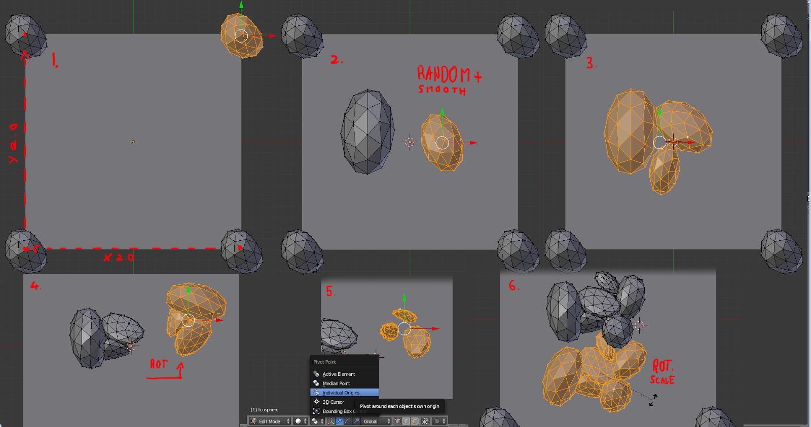 ExceptionGate Blog: Tutorial: Baking normal (and other) maps in Blender