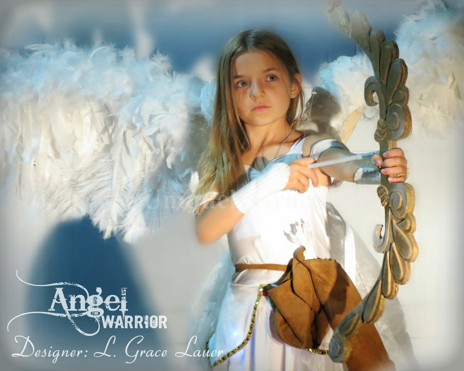 Uniquely Grace: Angel Warrior Costume with Articulated Wings ...