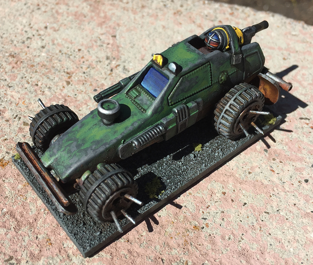 Baron's Blog: COMPLETE: (!!!) Axles & Alloys Gun Buggy