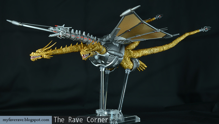 The Rave Corner: S.H. MonsterArts Mecha-King Ghidorah Review