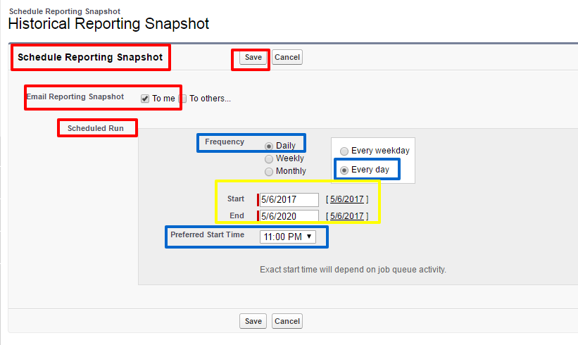 Salesforce On The Go...: Reporting Snapshot