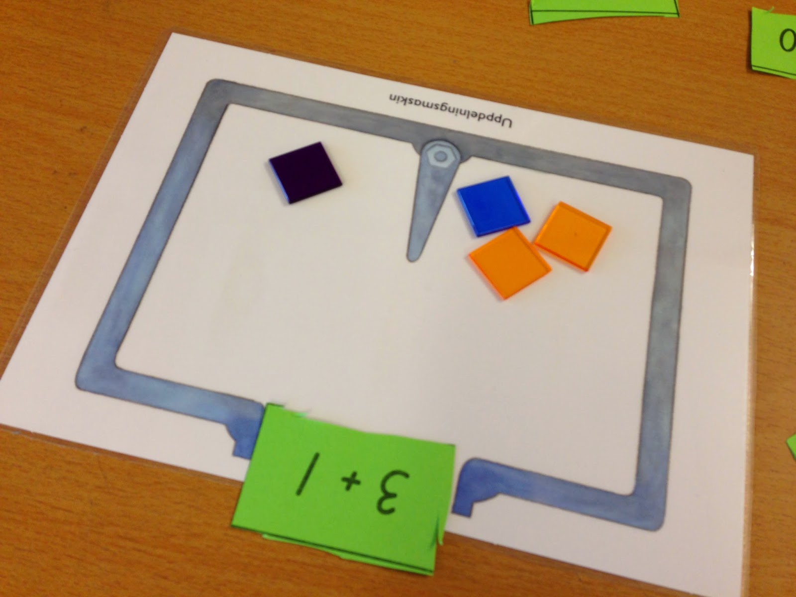 Mimergården Åk 1a: Mattelektion