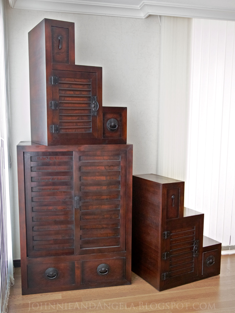 Johnnie and Angela: Tansu Step Chest