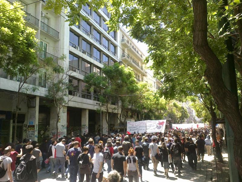 Social-Revolution: Αθήνα: Πορεία για την Εργατική Πρωτομαγιά