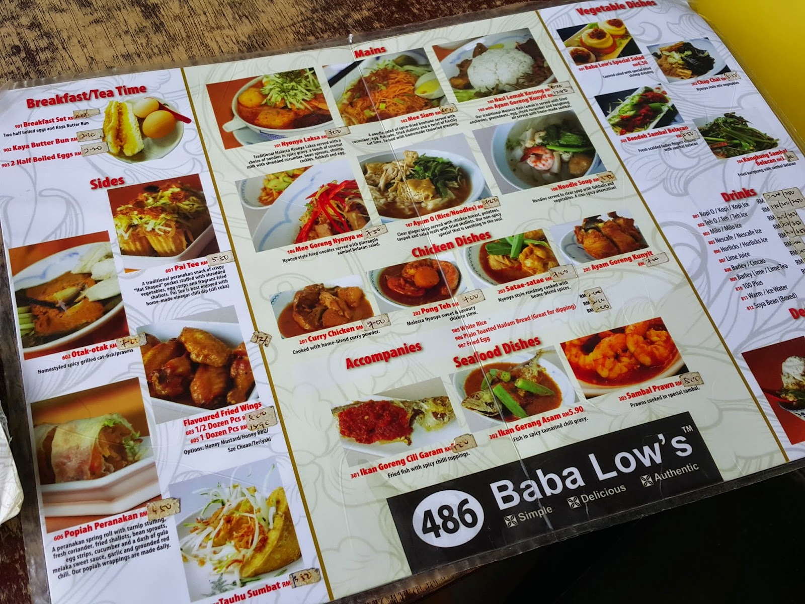 Michelle Noms: Baba Low's 486, Bangsar