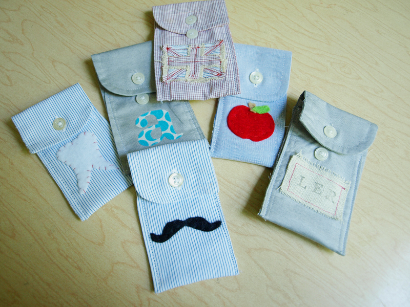 Appliquéd Shirt Cuff Pouches – Less Than Perfect Life of Bliss