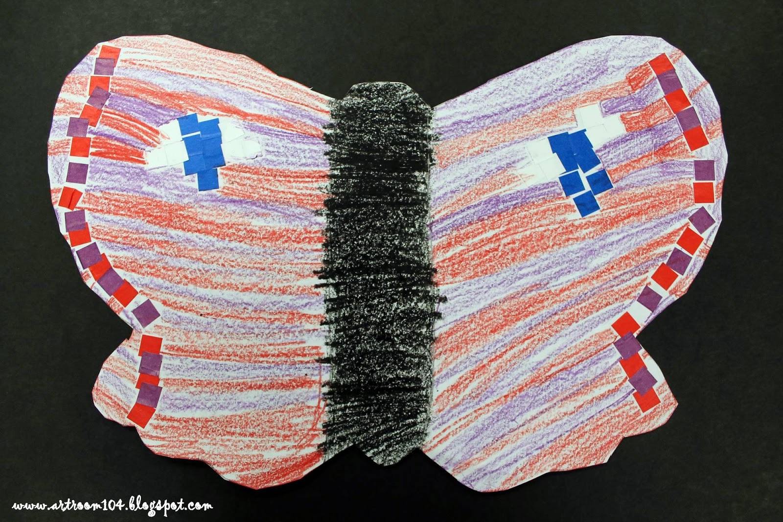 Art Room 104: Symmetrical Butterflies