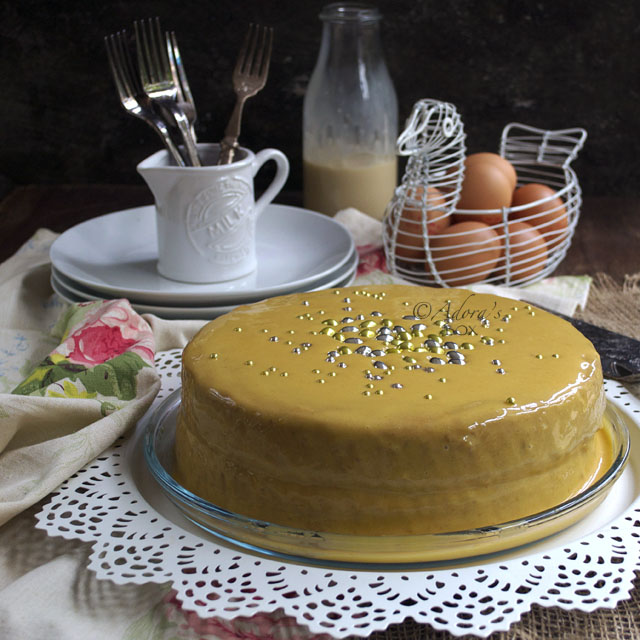 Adora's Box: CIELITOS (YEMA CUPCAKES WITH PASTILLAS DE LECHE FROSTING)