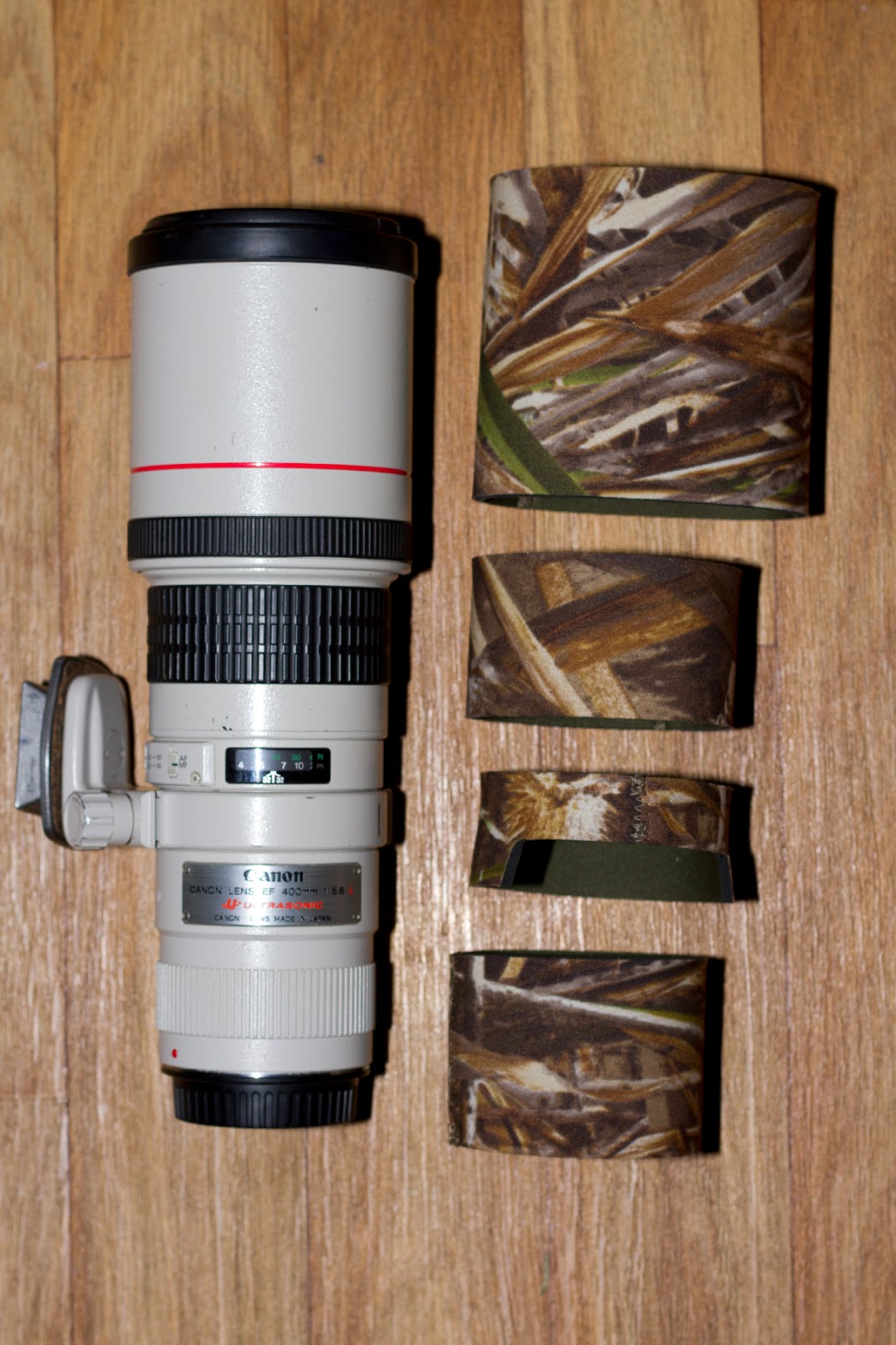 The Early Worm: Wildlife Watching Supplies Neoprene Lens Cover Set