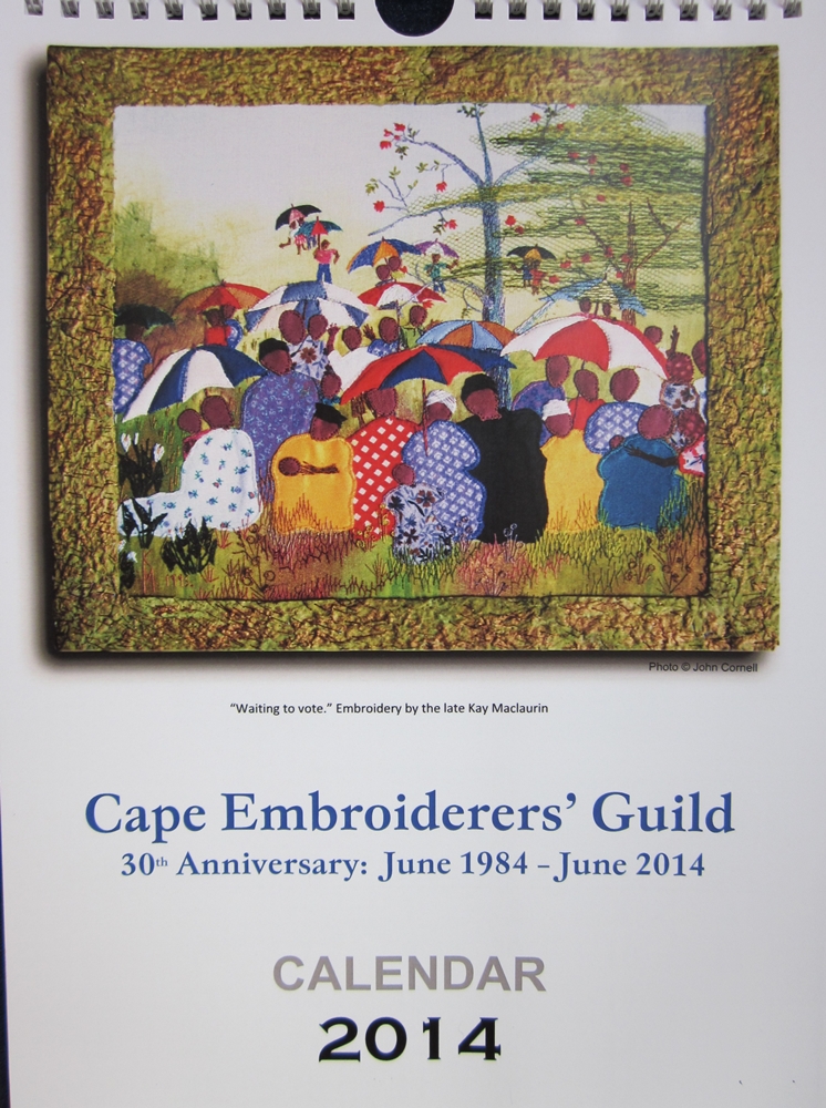 Lyn's Needlecase: Embroidery calendars