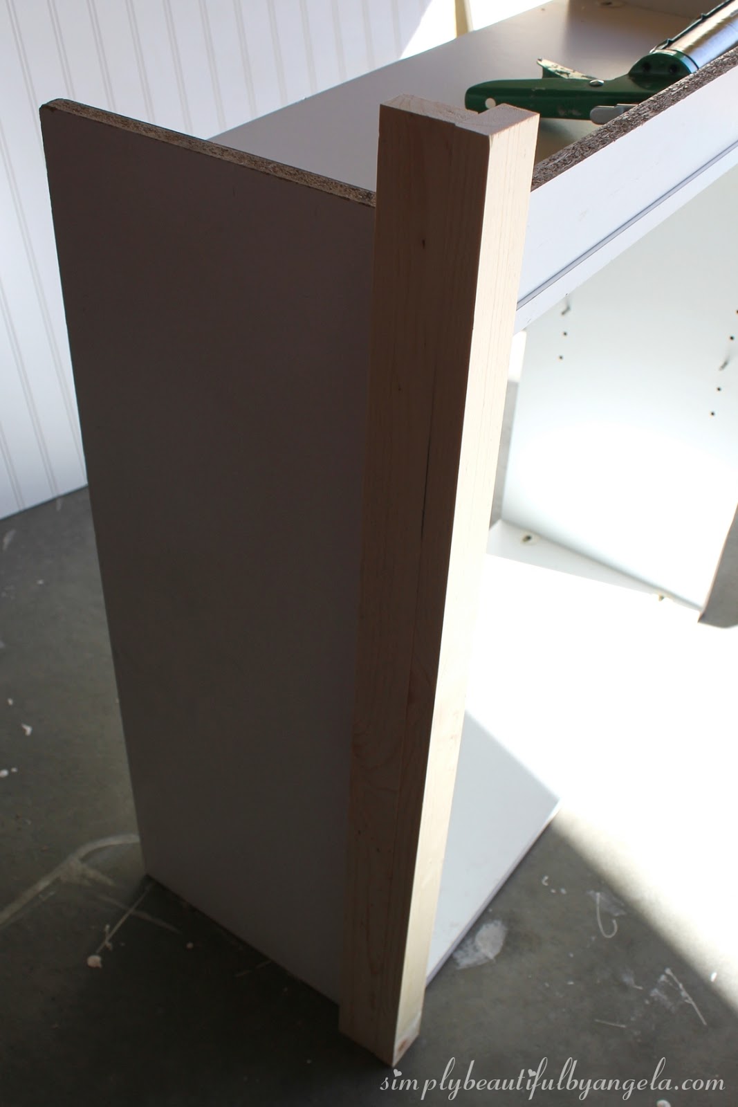 Cheap Bookcase Makeover