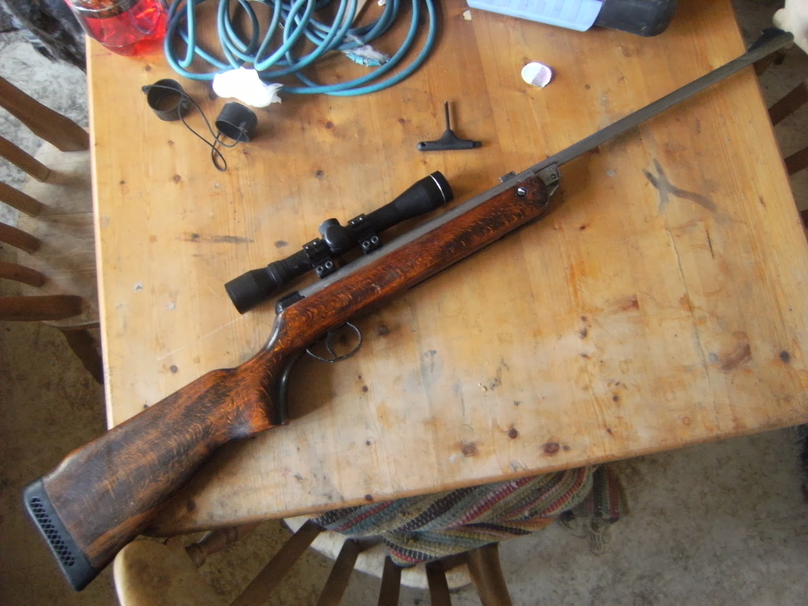 The Angry Angry Gun Company: .22 BSA Meteor Mk IV Reassembly