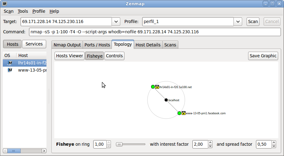 Zenmap: UTILIDAD Y EJEMPLOS