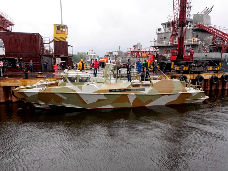 Asian Defence News: Project 03160 Patrol Boat “Raptor” Launched for ...