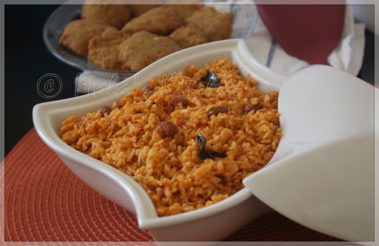 Kadag Ogare / Mustard Seeds Rice - Malas-Kitchen