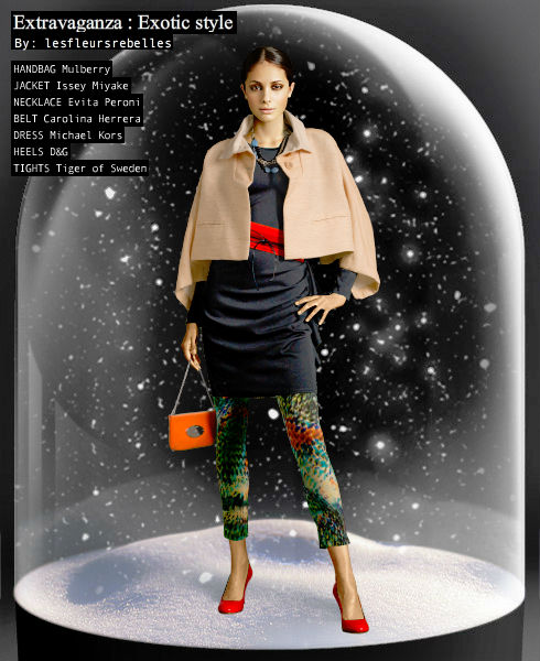 Look Extravaganza : Exotic Style Japonisant. Une veste cape et des ...