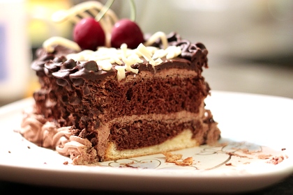 Fancy Chocolate Cake | Vondelicious!