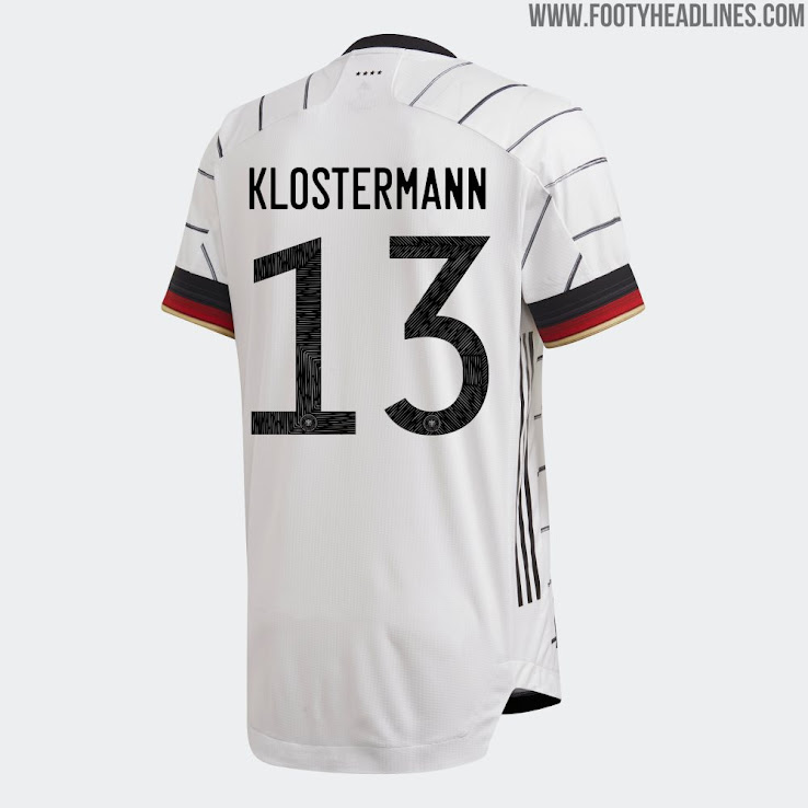 Adidas Germany EURO 2020 Kit Font Released - Not The Same Font For All ...