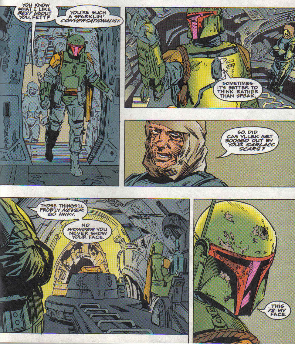 Was Boba's face ever shown before Episode 2? : r/MawInstallation