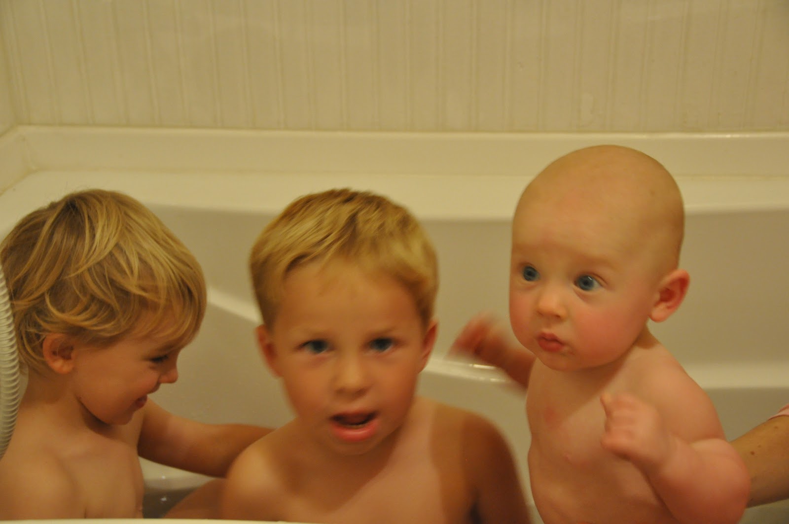The Johnston Chronicles: Rub-a-dub-dub, 3 boys in the tub!